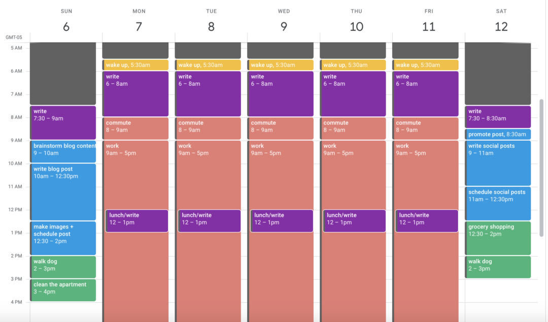 Abbie Emmons - How To Create Your Perfect Work Week + Find Time To Do ...