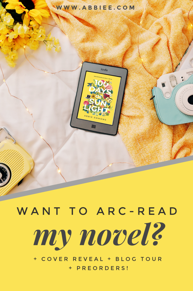 Abbie Emmons - Want to ARC-Read My Novel? (+ Cover Reveal + Blog Tour ...